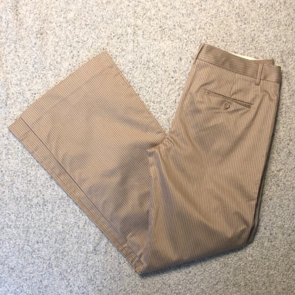 Express | Pants & Jumpsuits | Express Editor 8 Tan Striped Dress Career ...